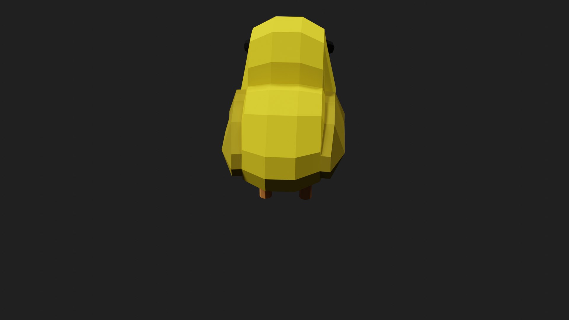 3D Model Lowpoly Chick - TurboSquid 1730816