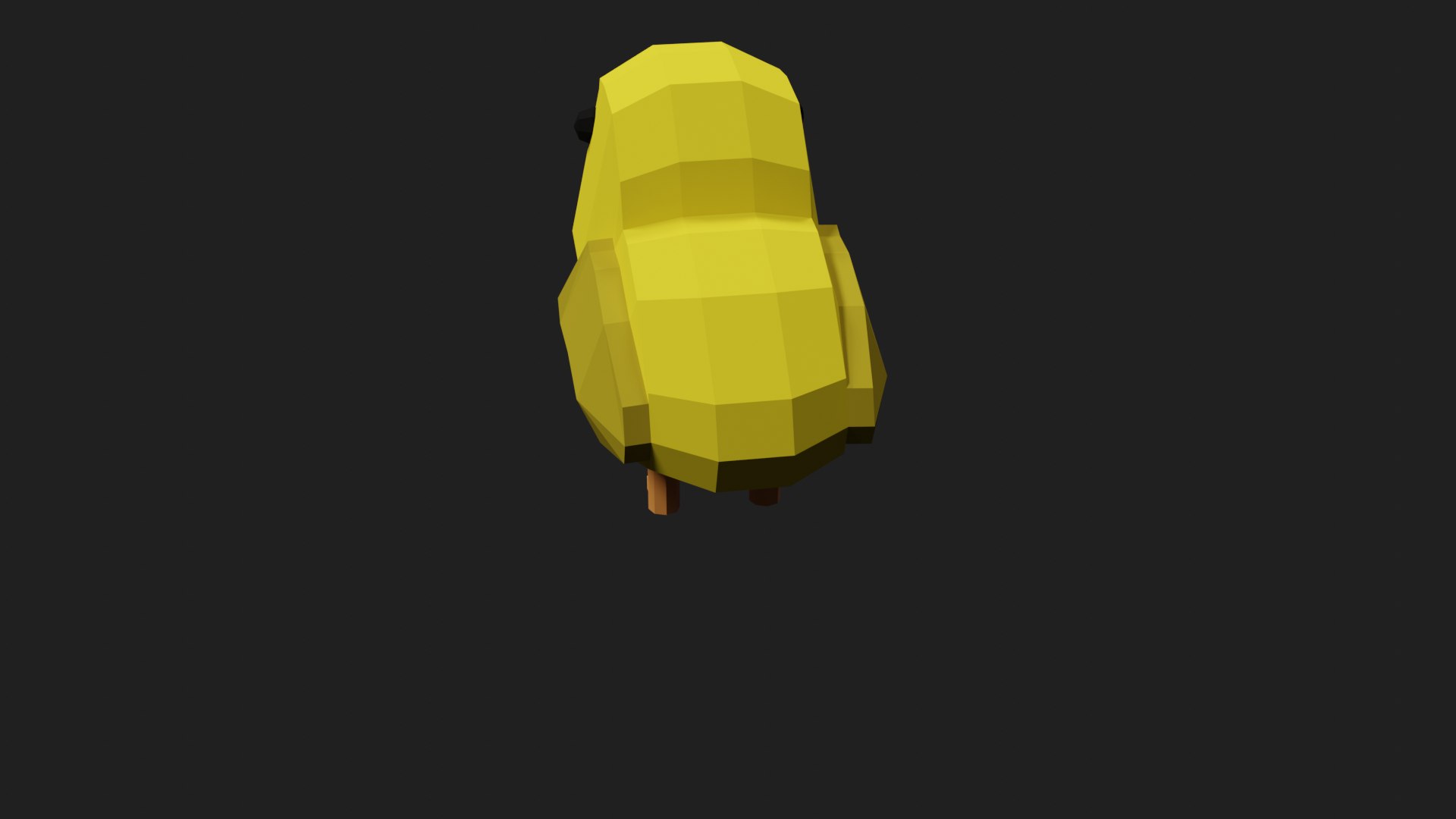 3D Model Lowpoly Chick - TurboSquid 1730816