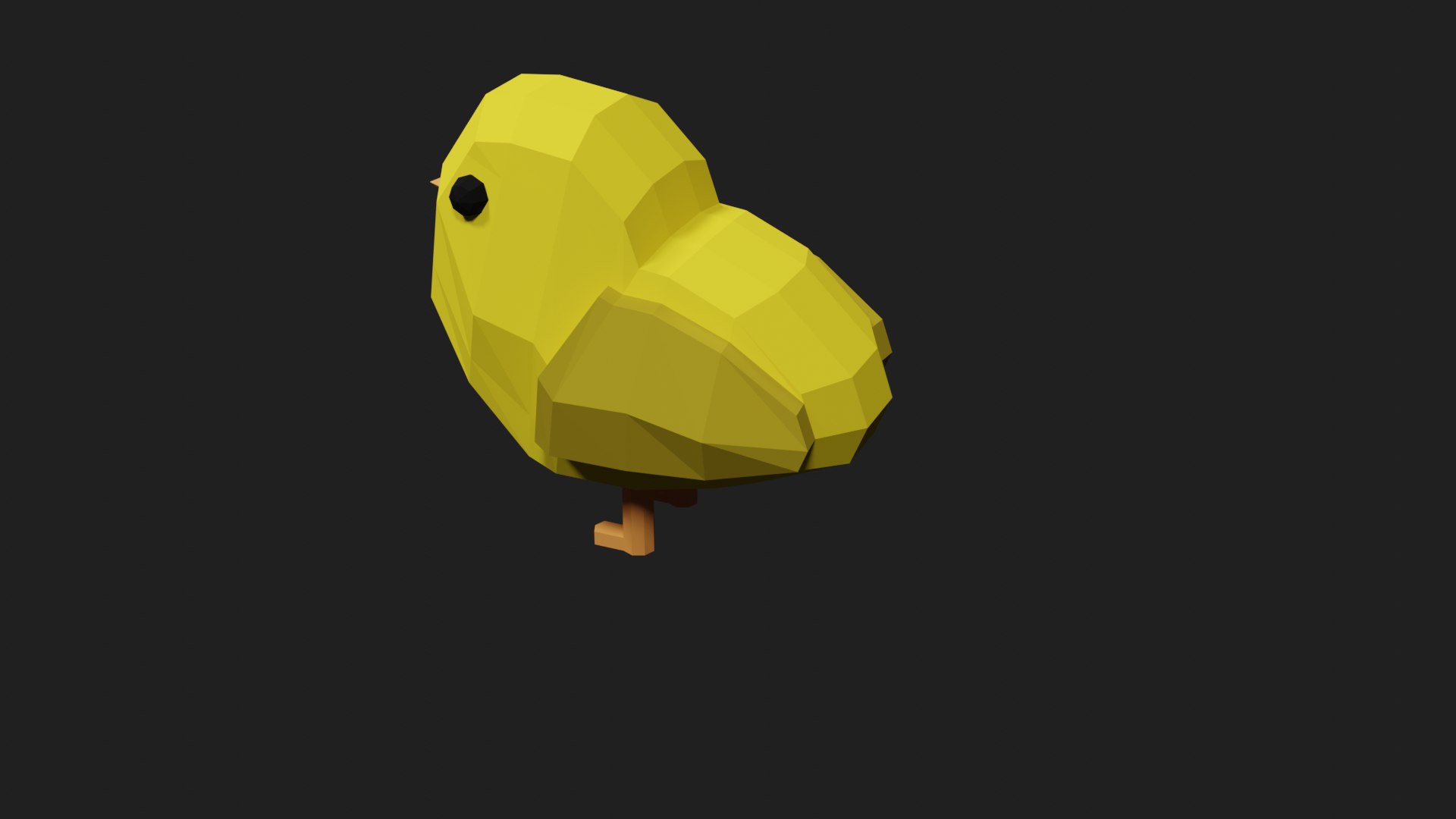 3D Model Lowpoly Chick - TurboSquid 1730816