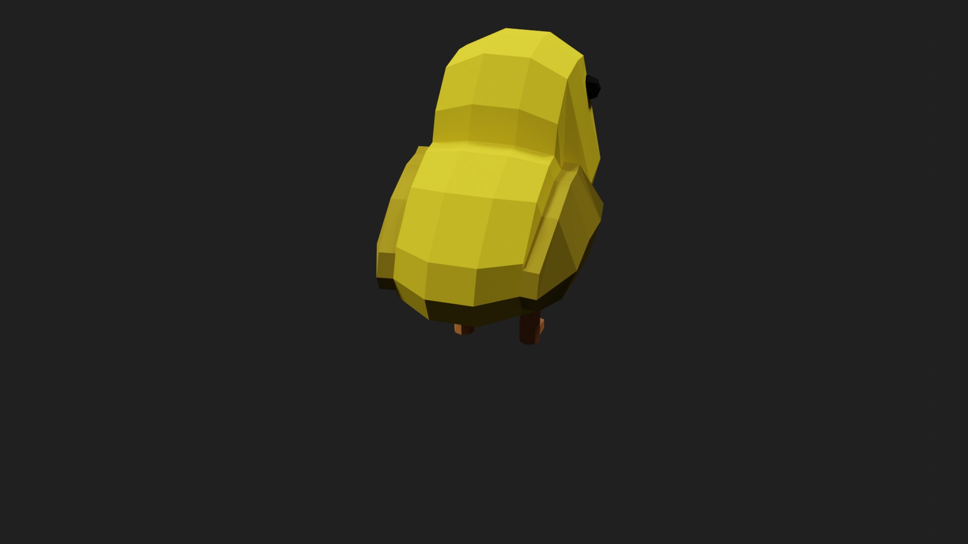 3D Model Lowpoly Chick - TurboSquid 1730816