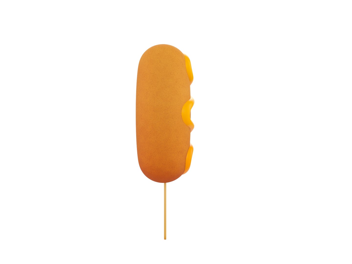 Corn Dog 3D Model - TurboSquid 1561861