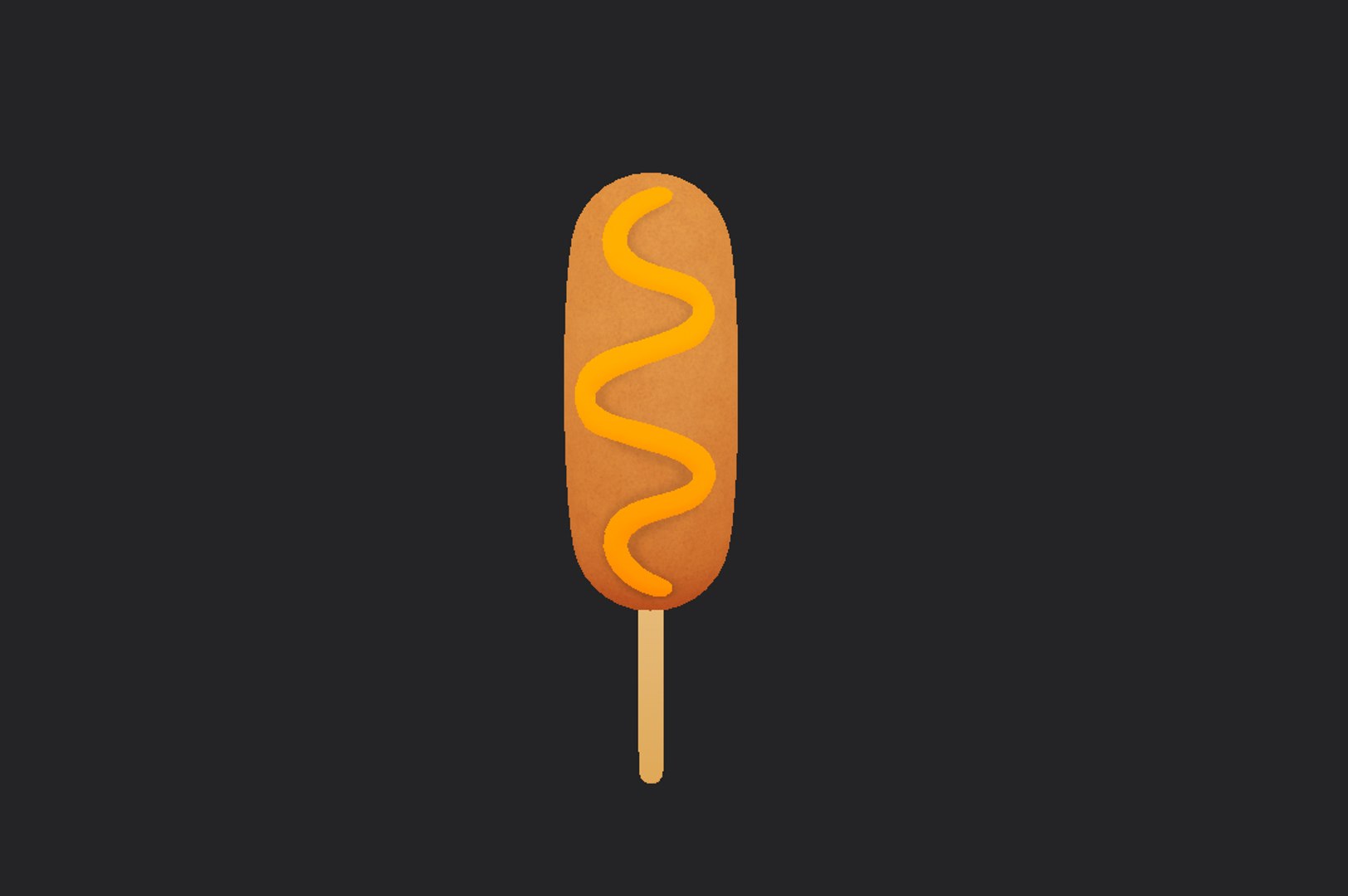 Corn Dog 3D Model - TurboSquid 1561861