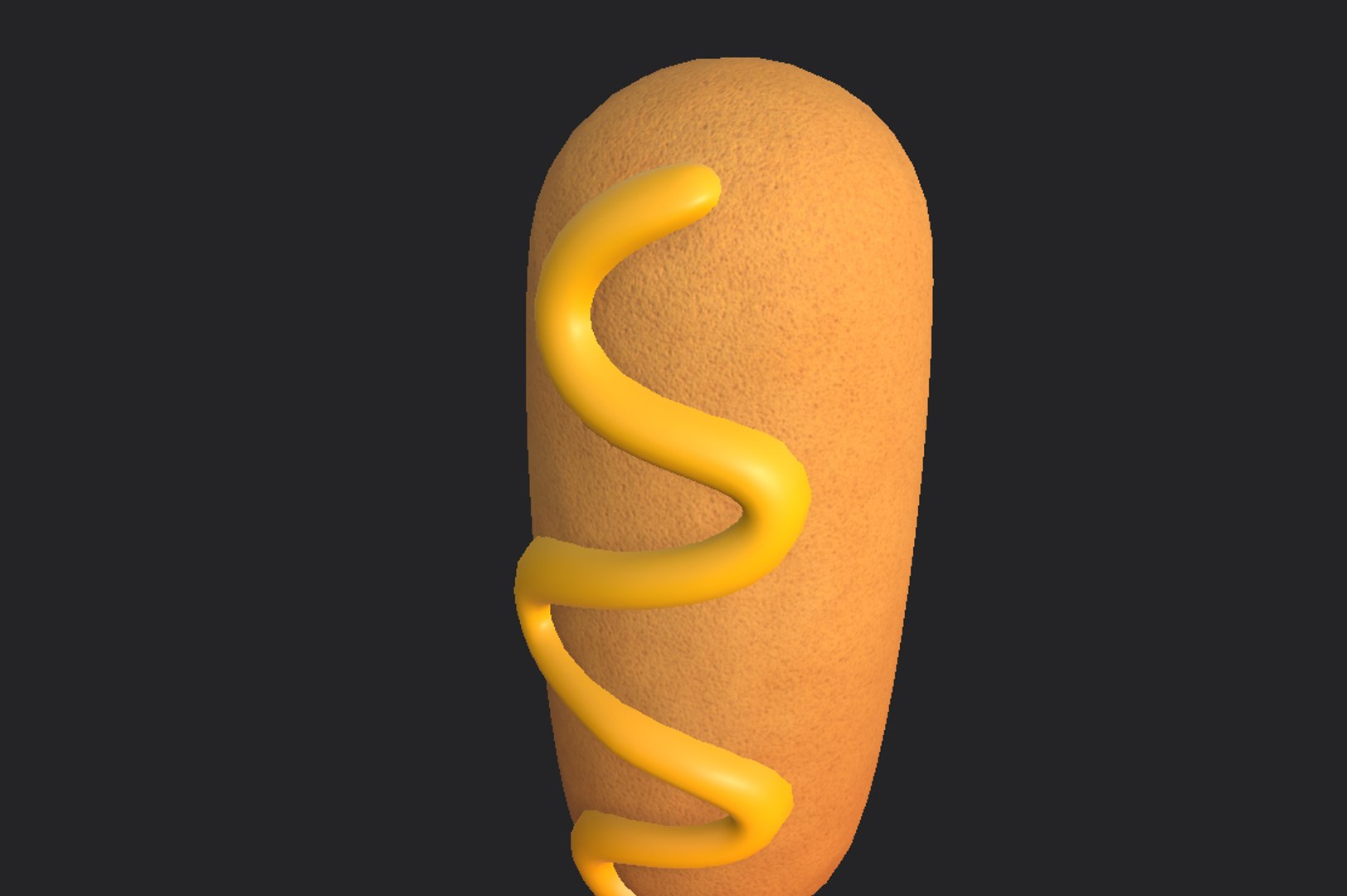 Corn Dog 3D Model - TurboSquid 1561861