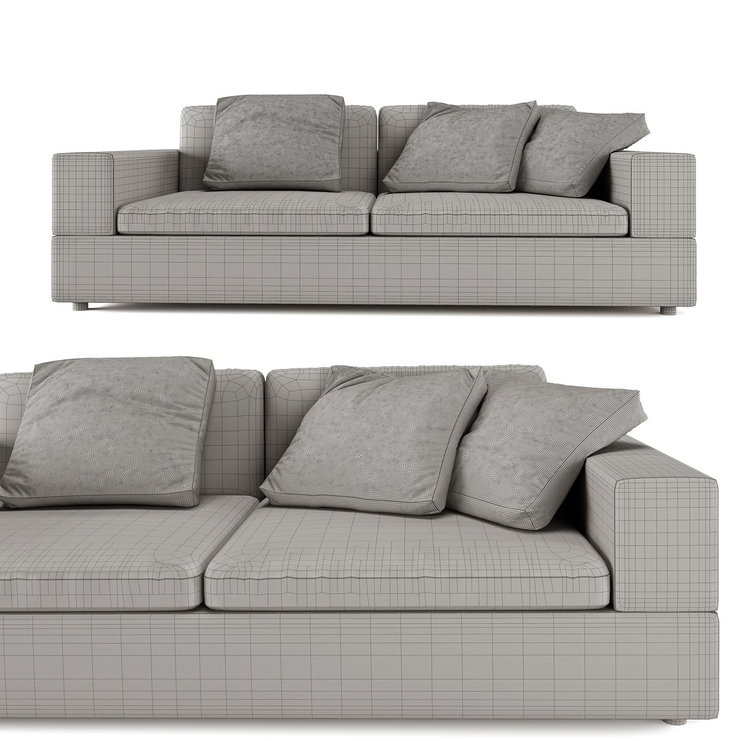 3D Jesse Terence Sofa - TurboSquid 2009441