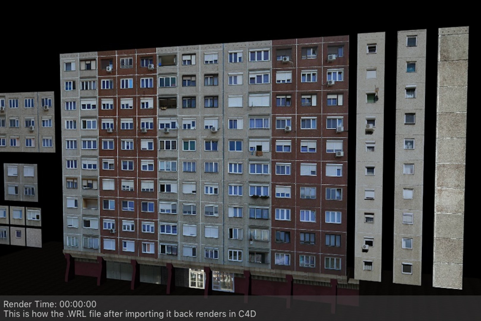 Modular Set Build Blocks 3d 3ds