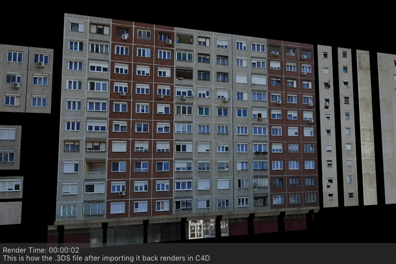 Modular Set Build Blocks 3d 3ds