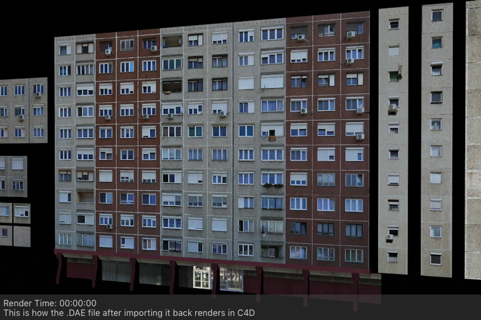 Modular Set Build Blocks 3d 3ds