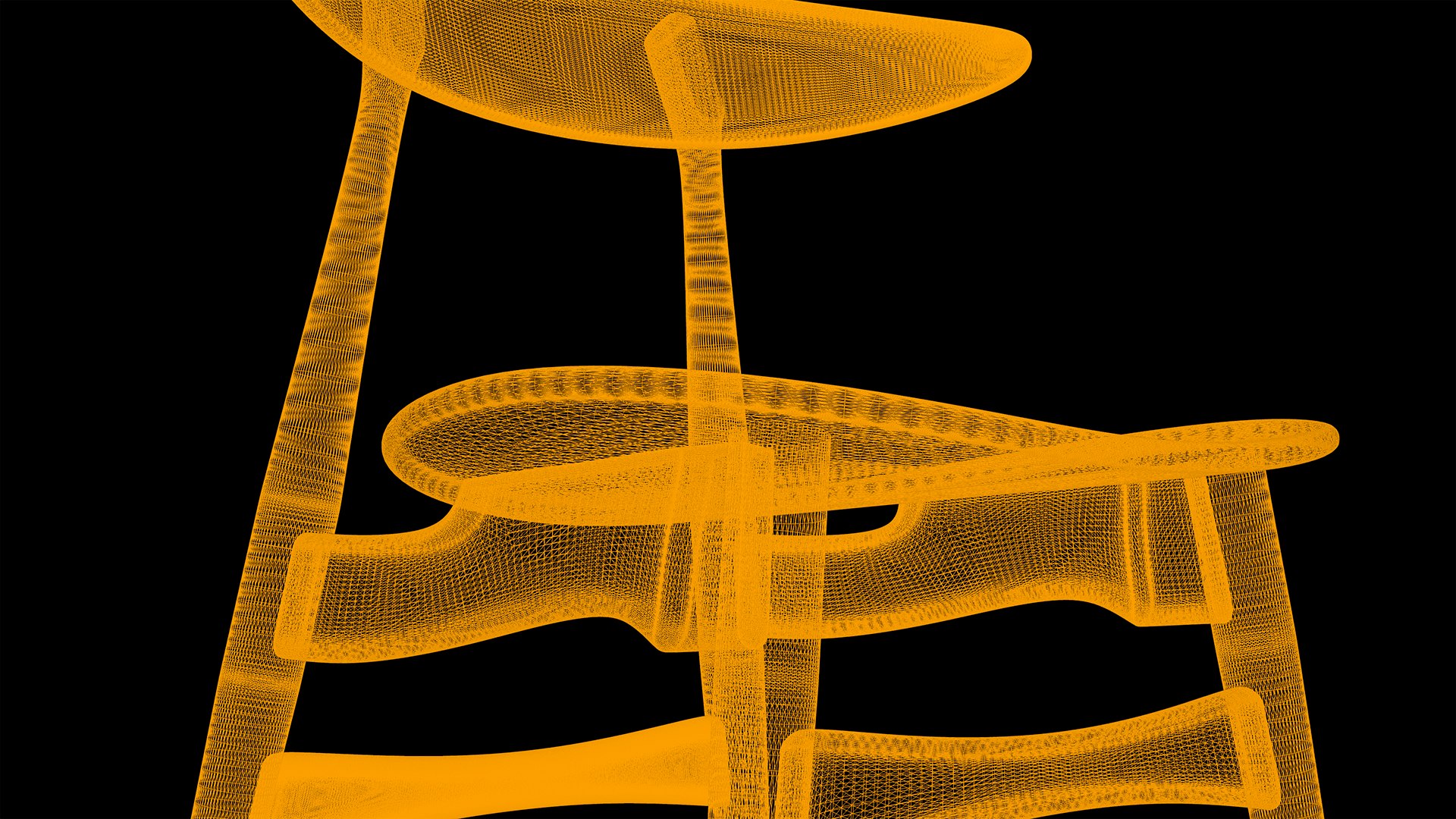 Carl Hansen Archviz Chair CH33P 3D Model - TurboSquid 2019390