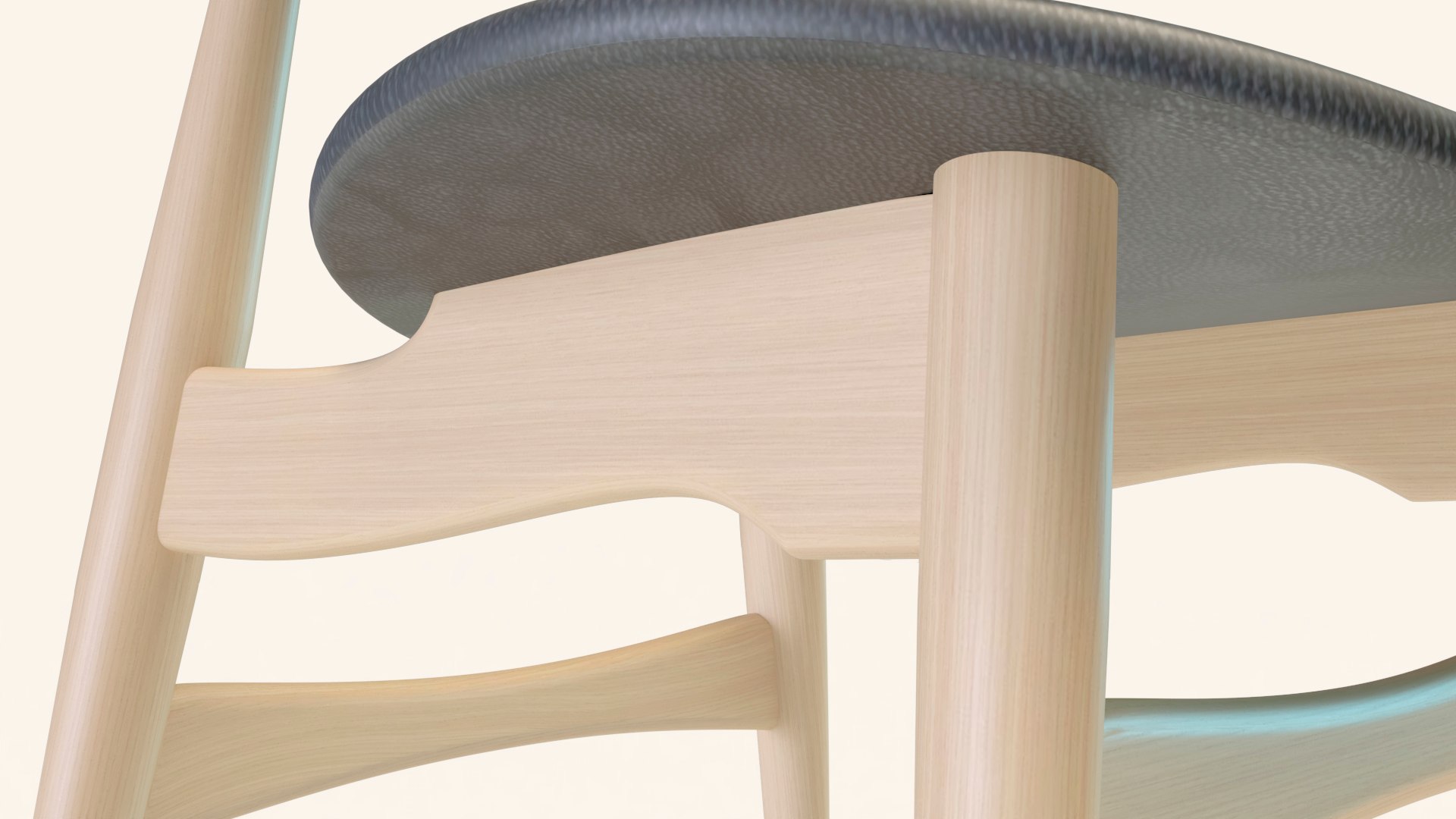 Carl Hansen Archviz Chair CH33P 3D Model - TurboSquid 2019390