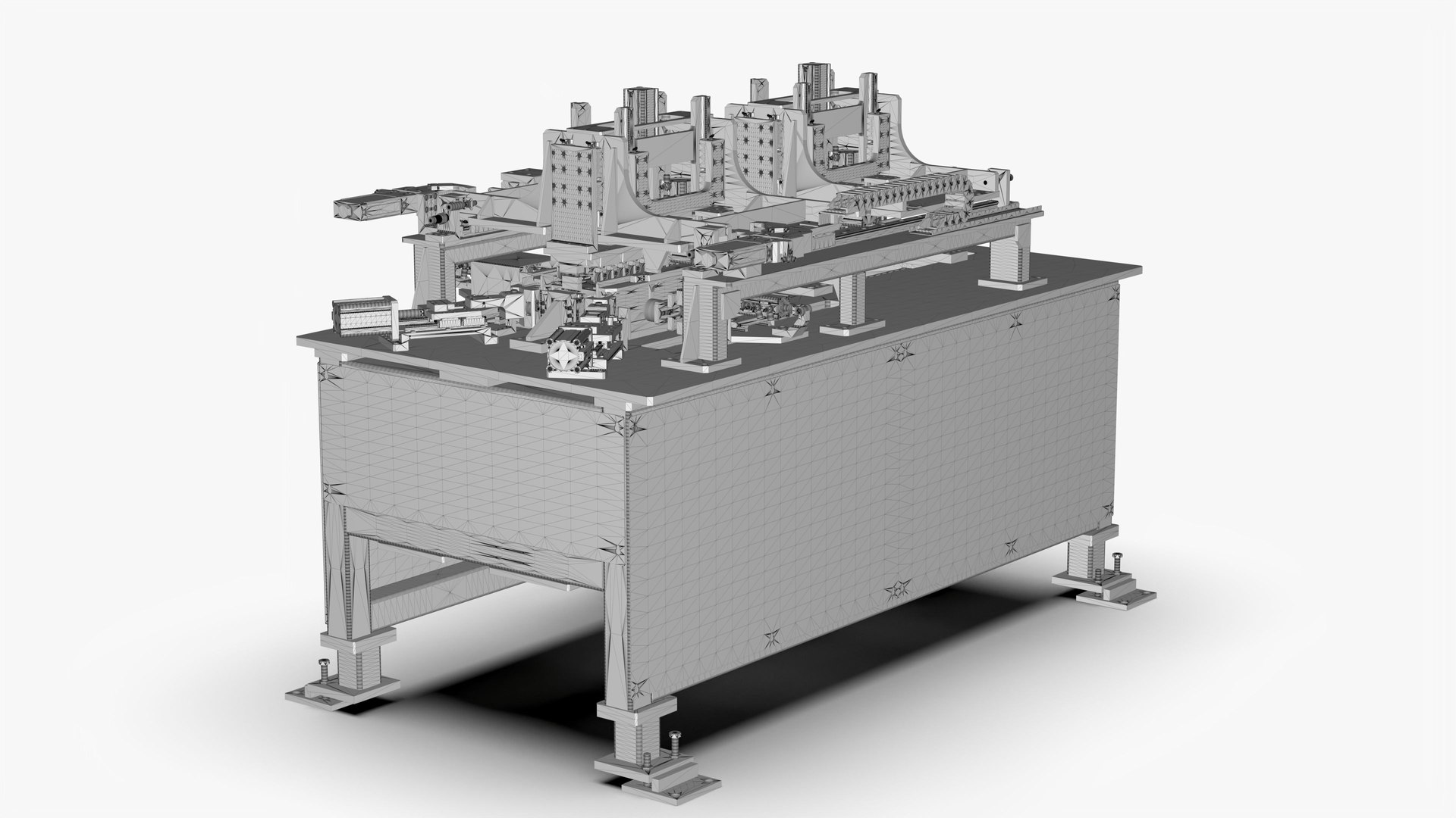Automatic Laser Welding Fixture Tooling Equipment 3D - TurboSquid 1992793