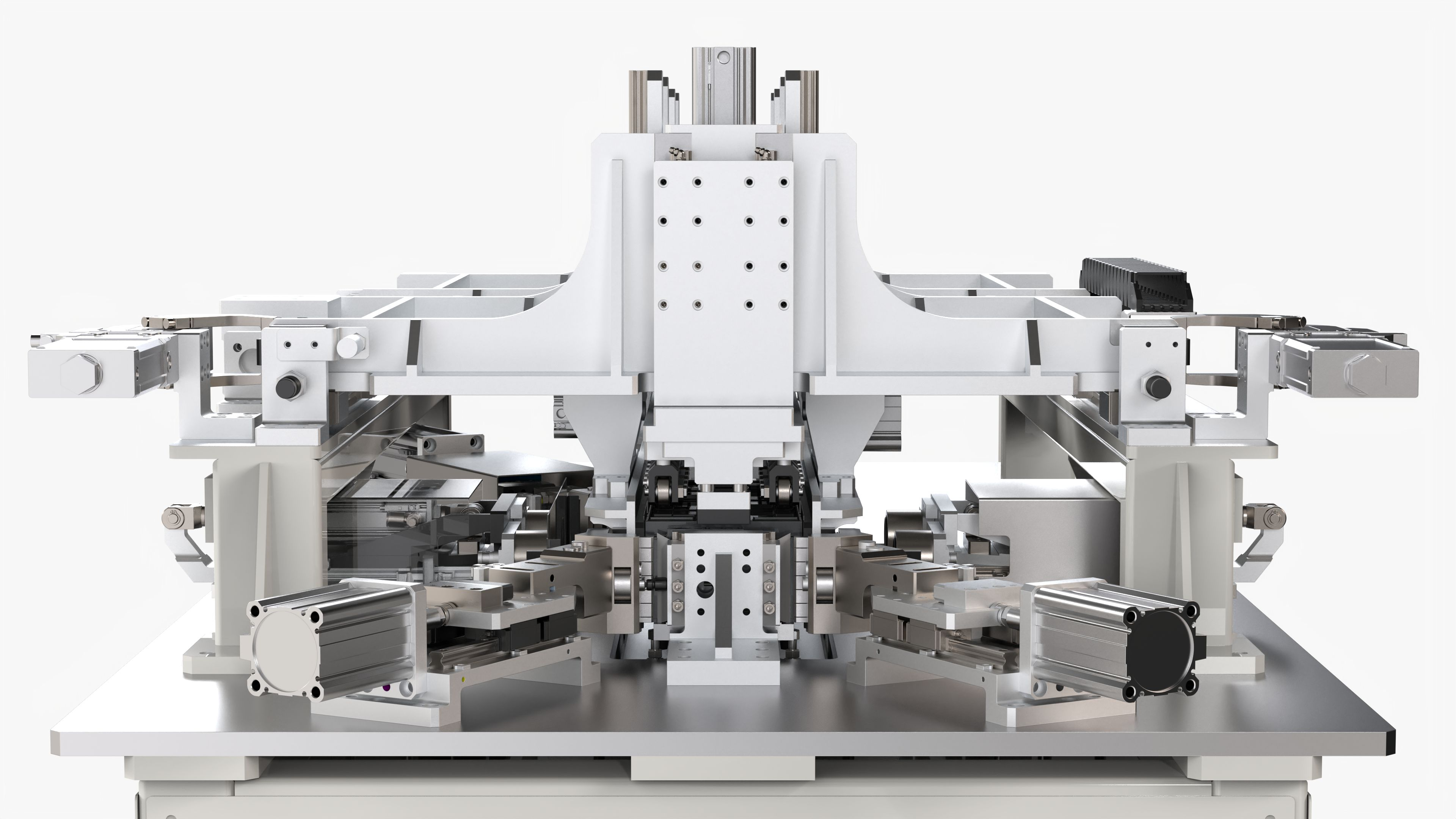 modelo 3d Automatic Laser Welding Fixture Tooling Equipment ...