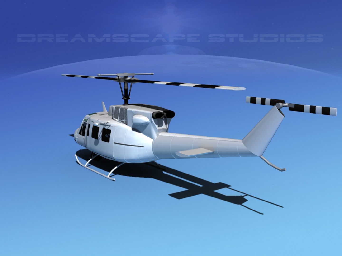 3d Model Of 212 Bell