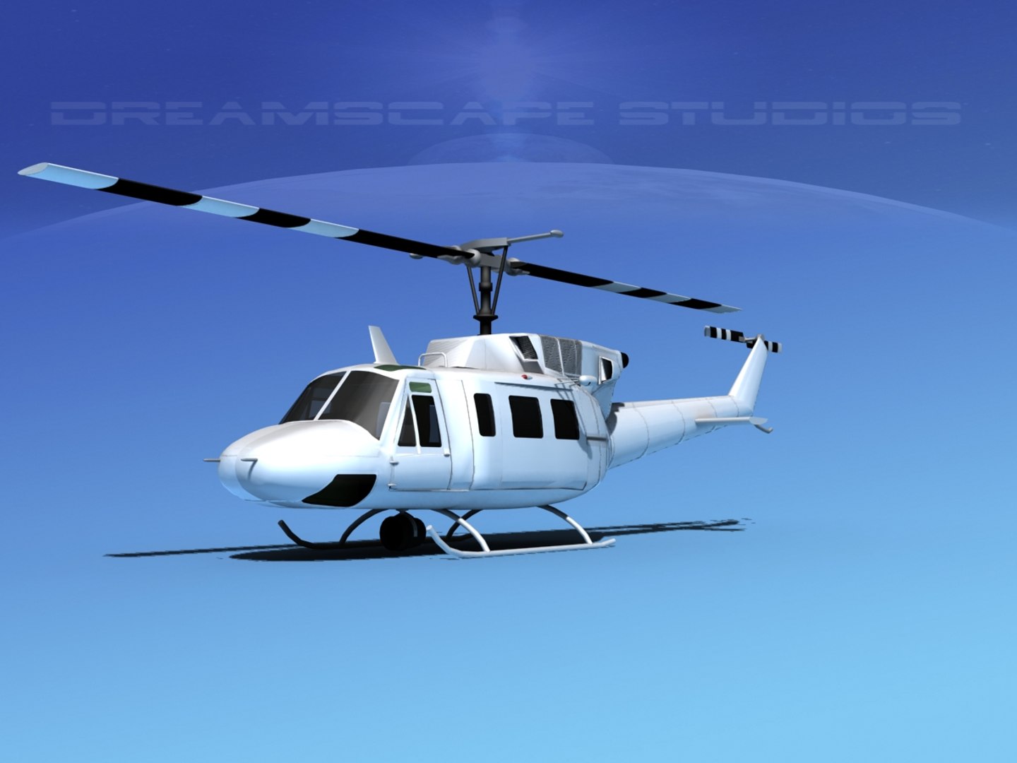 3d Model Of 212 Bell