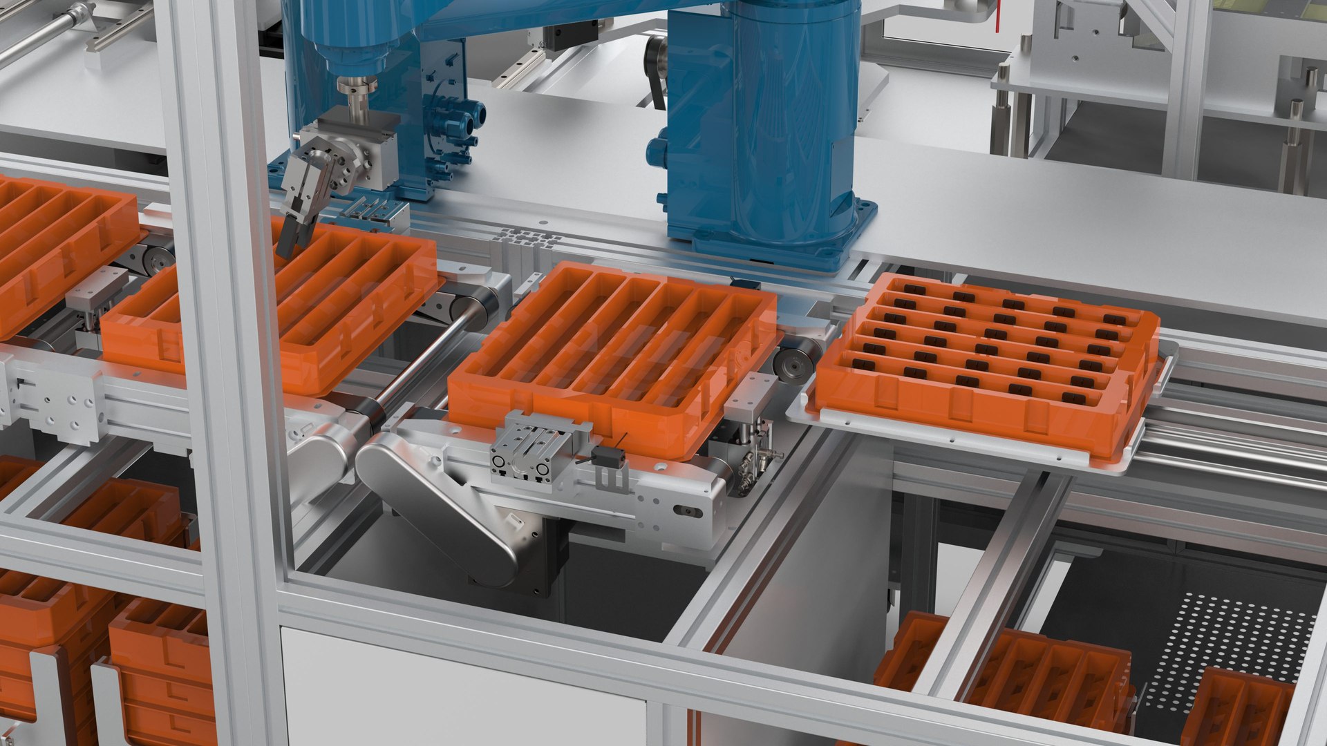 Automatic Robot Loading Attachment Machine Model - TurboSquid 2120582