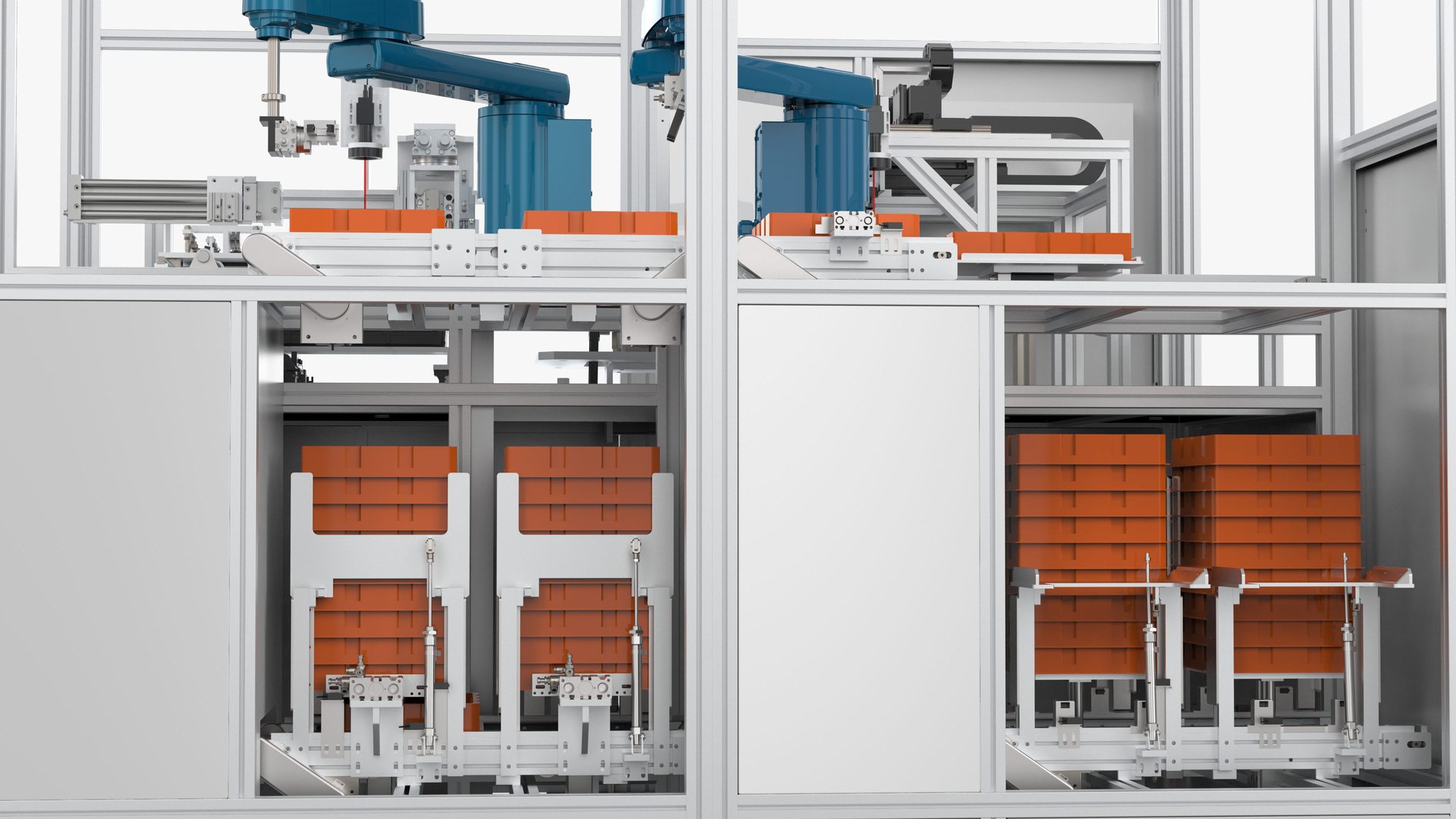 Automatic Robot Loading Attachment Machine Model - TurboSquid 2120582