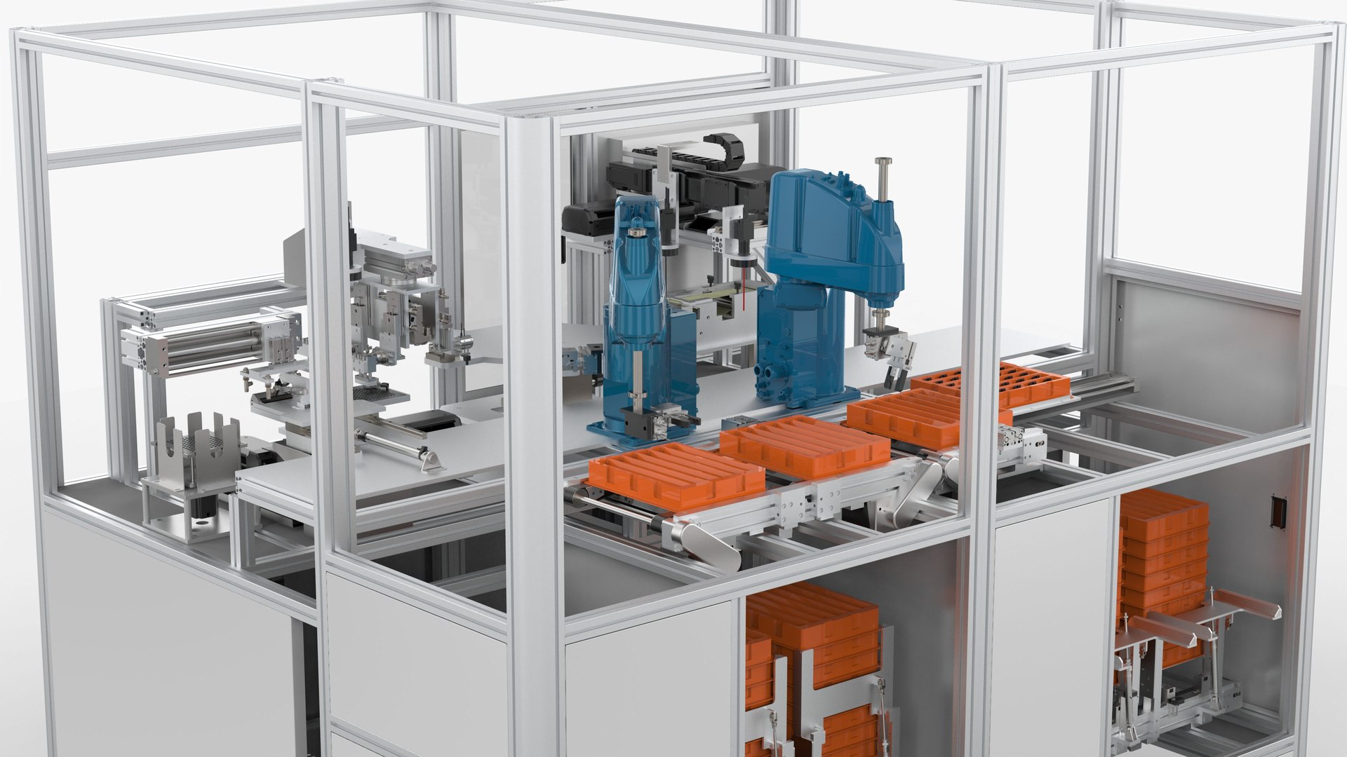 Automatic Robot Loading Attachment Machine Model - TurboSquid 2120582