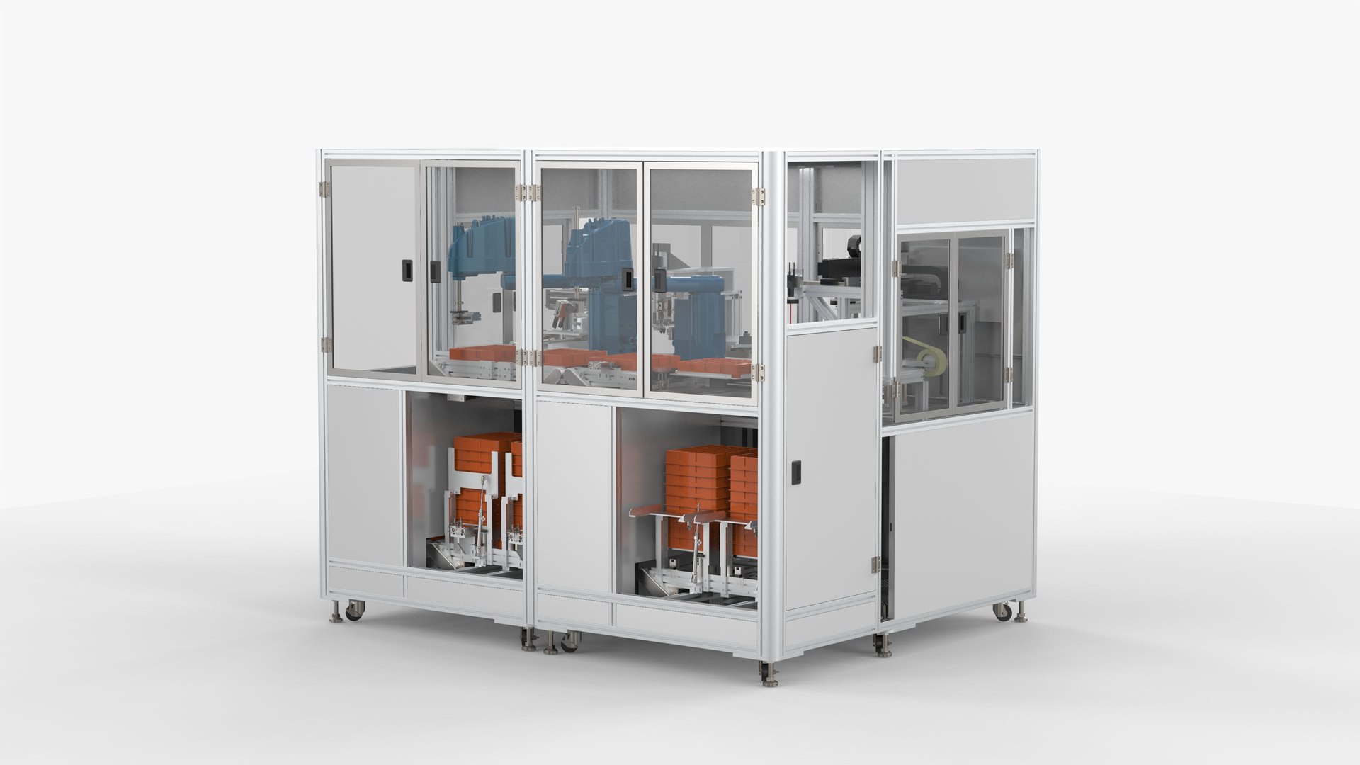 Automatic Robot Loading Attachment Machine Model - TurboSquid 2120582