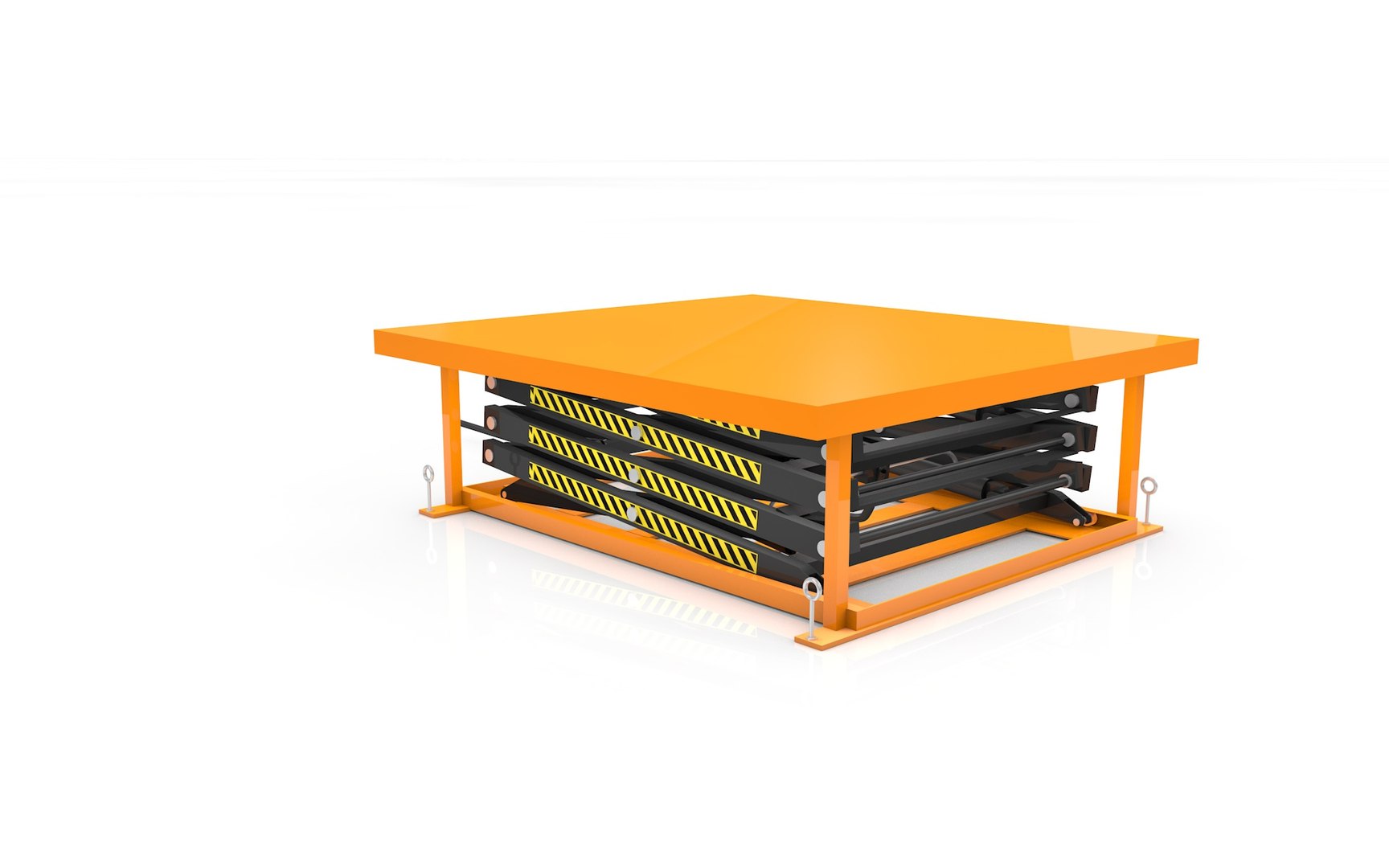 3D Lifting Goods Platform Model - TurboSquid 1709823