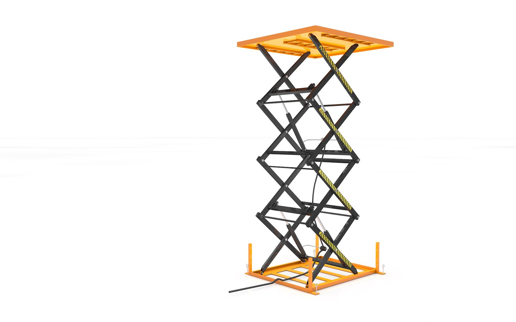3D Lifting Goods Platform Model - TurboSquid 1709823