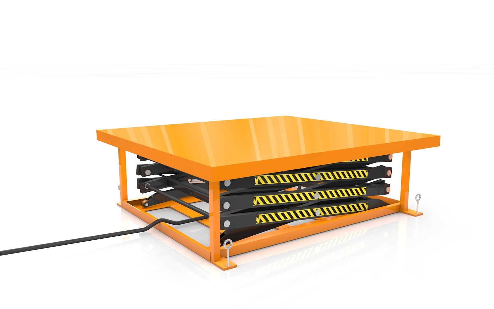 3D Lifting Goods Platform Model - TurboSquid 1709823