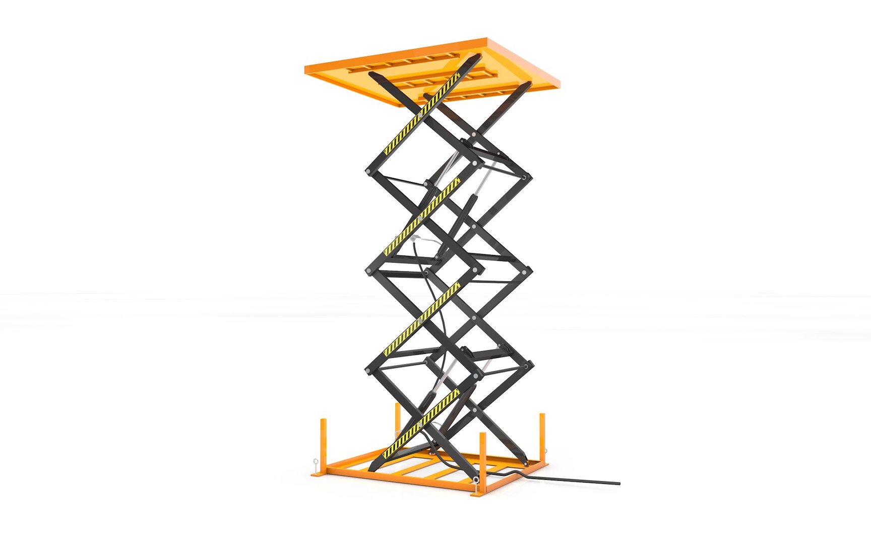 3D Lifting Goods Platform Model - TurboSquid 1709823
