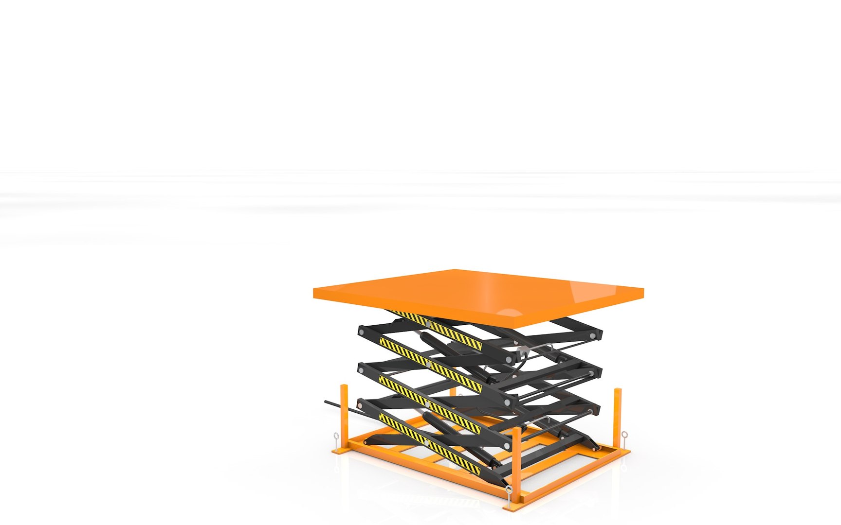 3D Lifting Goods Platform Model - TurboSquid 1709823