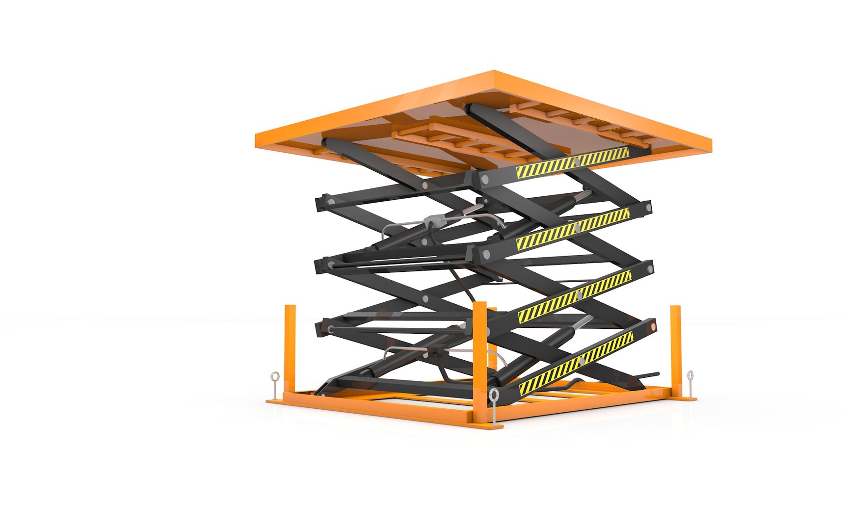 3D Lifting Goods Platform Model - TurboSquid 1709823