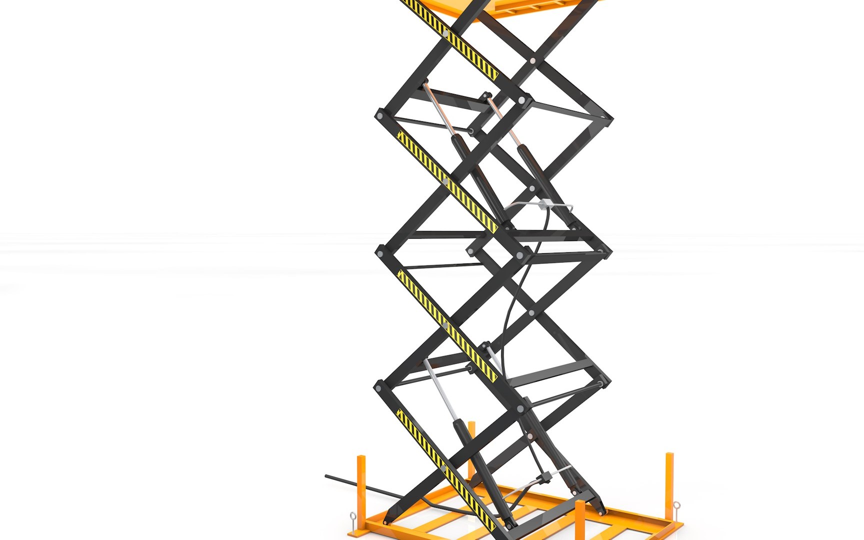 3D Lifting Goods Platform Model - TurboSquid 1709823