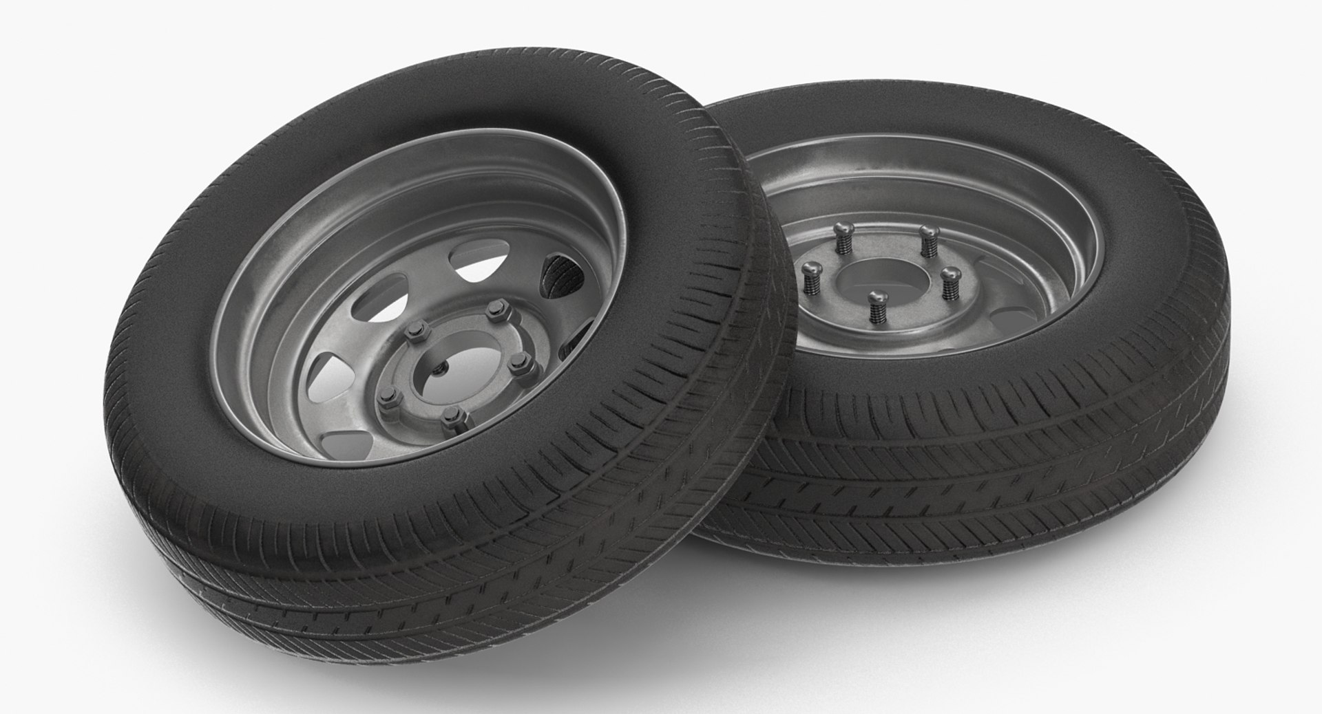 3D Spare Car Wheel Model - TurboSquid 1221517