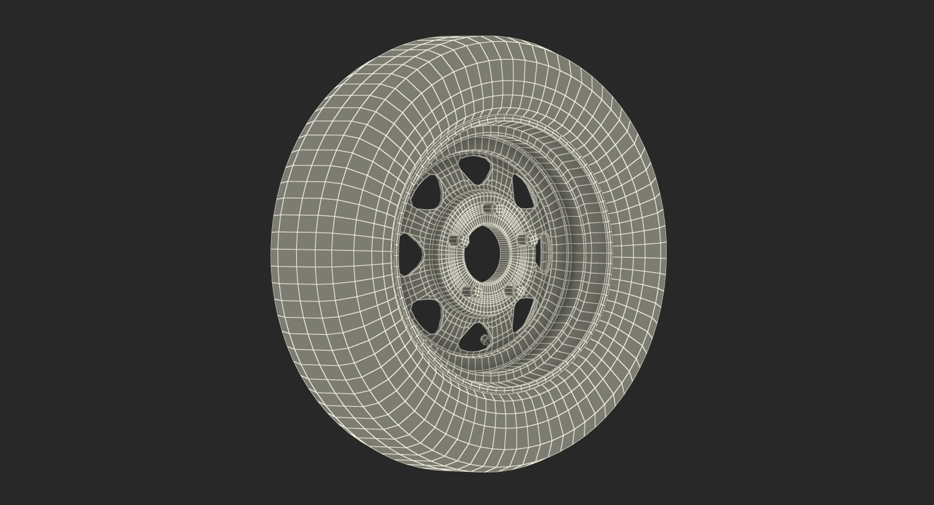 3D Spare Car Wheel Model - TurboSquid 1221517