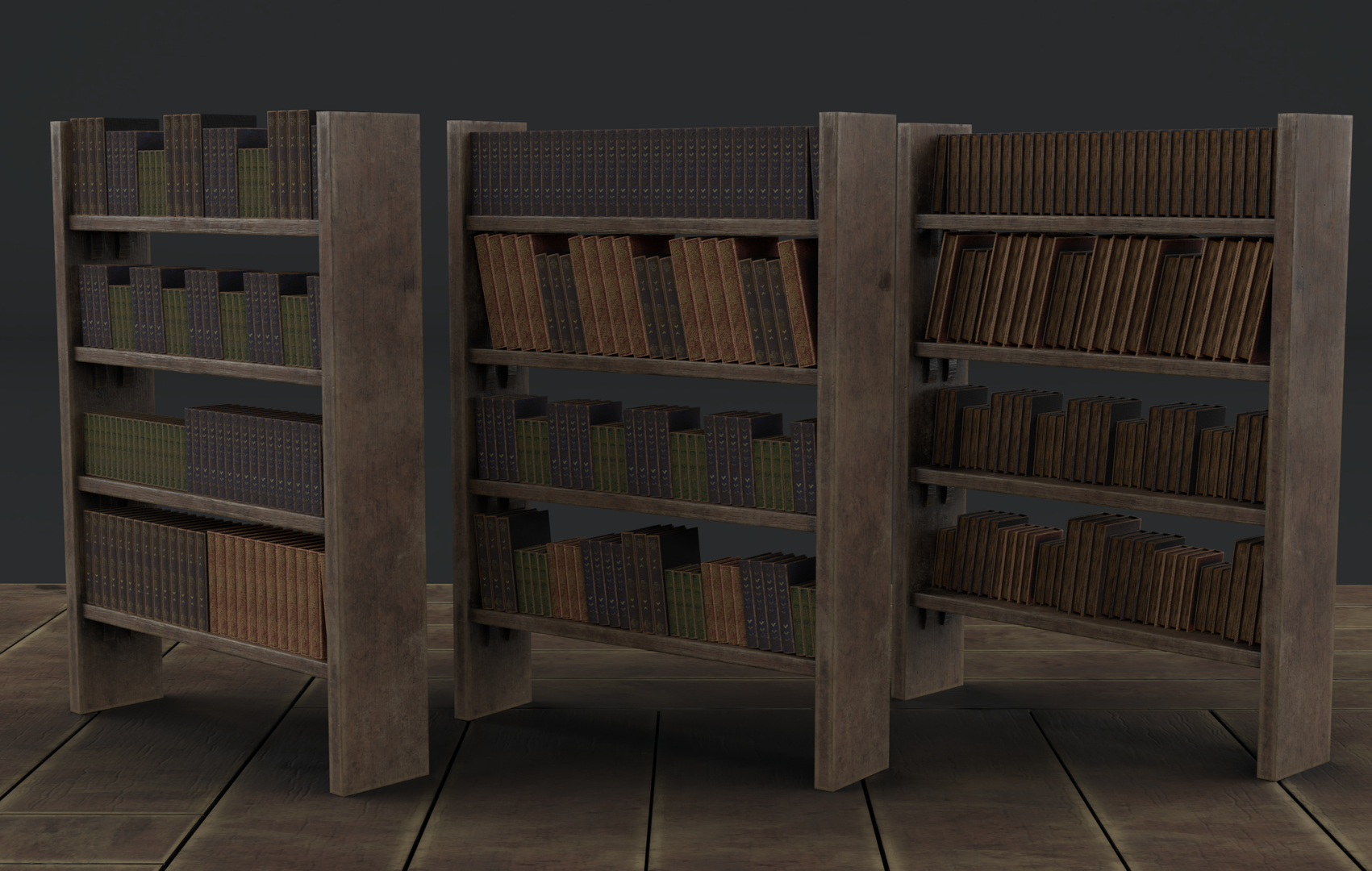 Medieval library 3D model - TurboSquid 1686069