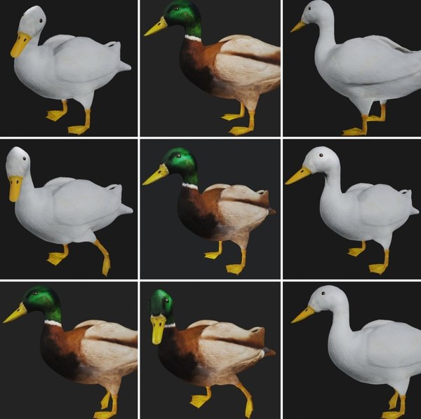 Mallard duck 3D - TurboSquid 1179386