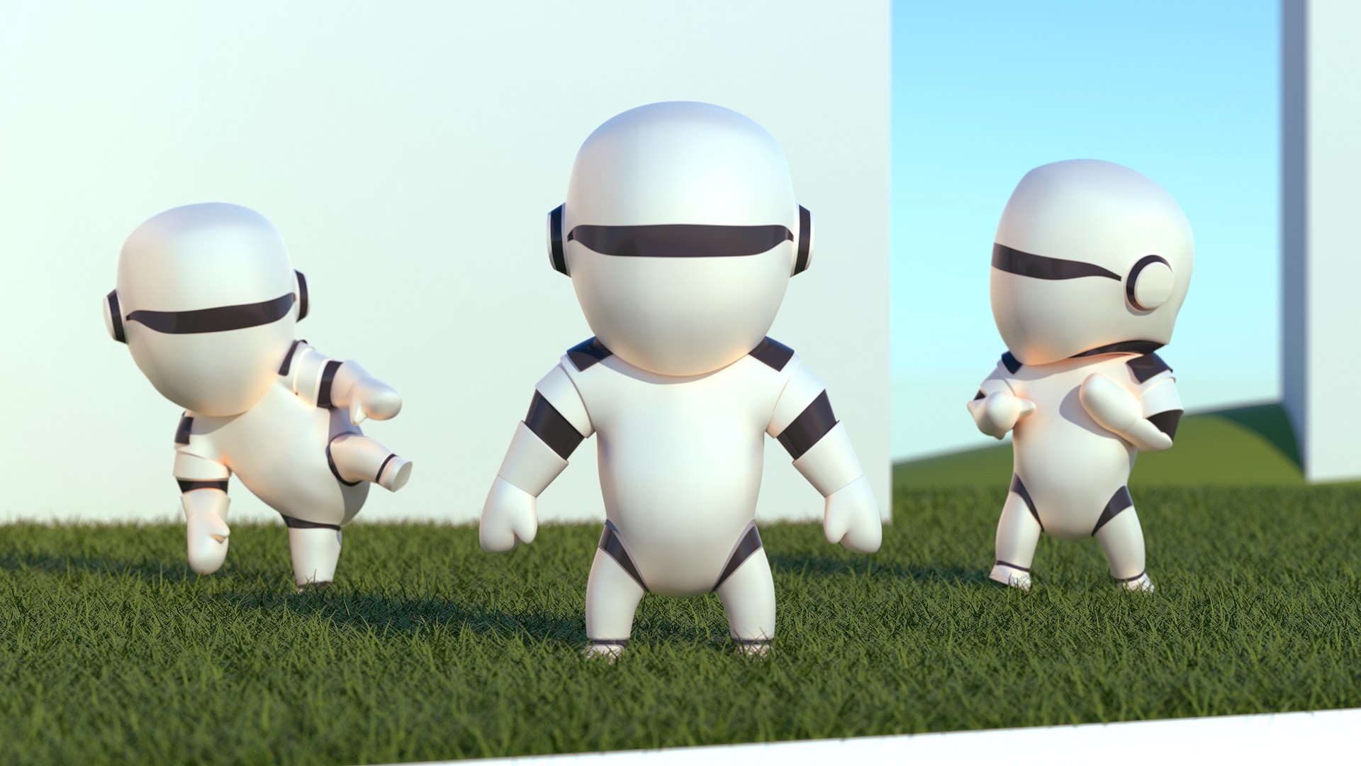 Chibi Robot Model - TurboSquid 2087651