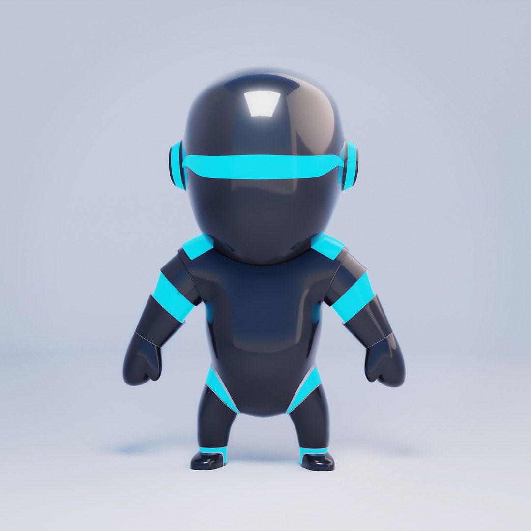 Chibi Robot Model - TurboSquid 2087651