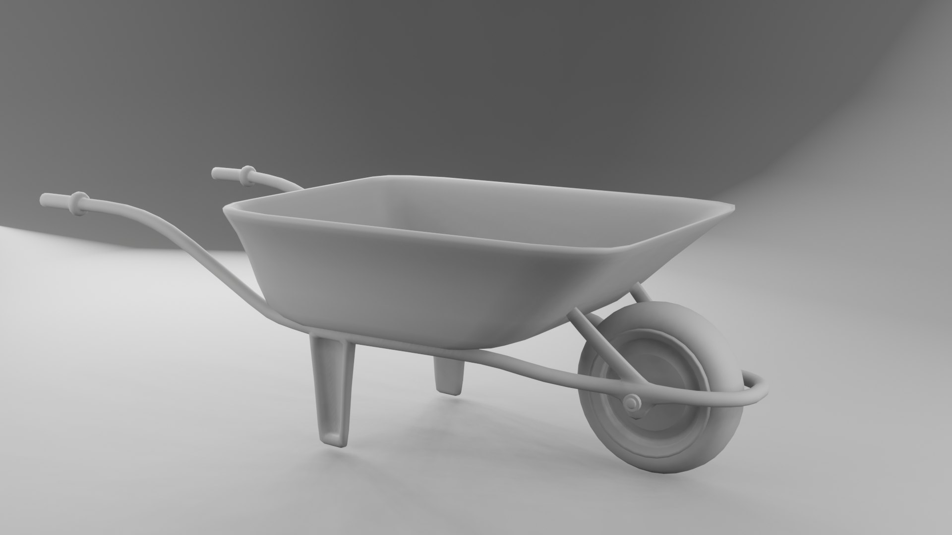 Wheelbarrow 3D model - TurboSquid 1621706