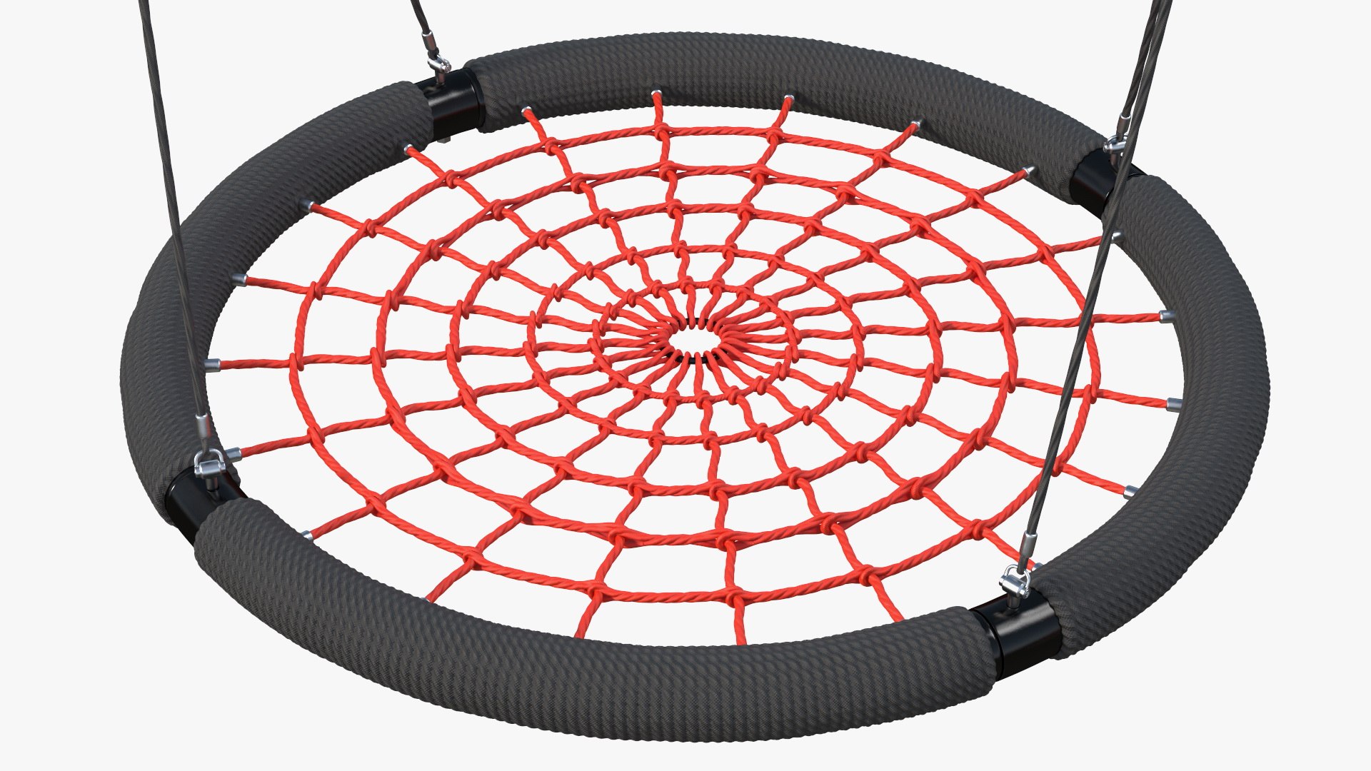 Net Swing for Kids Outdoor Red model - TurboSquid 2157056