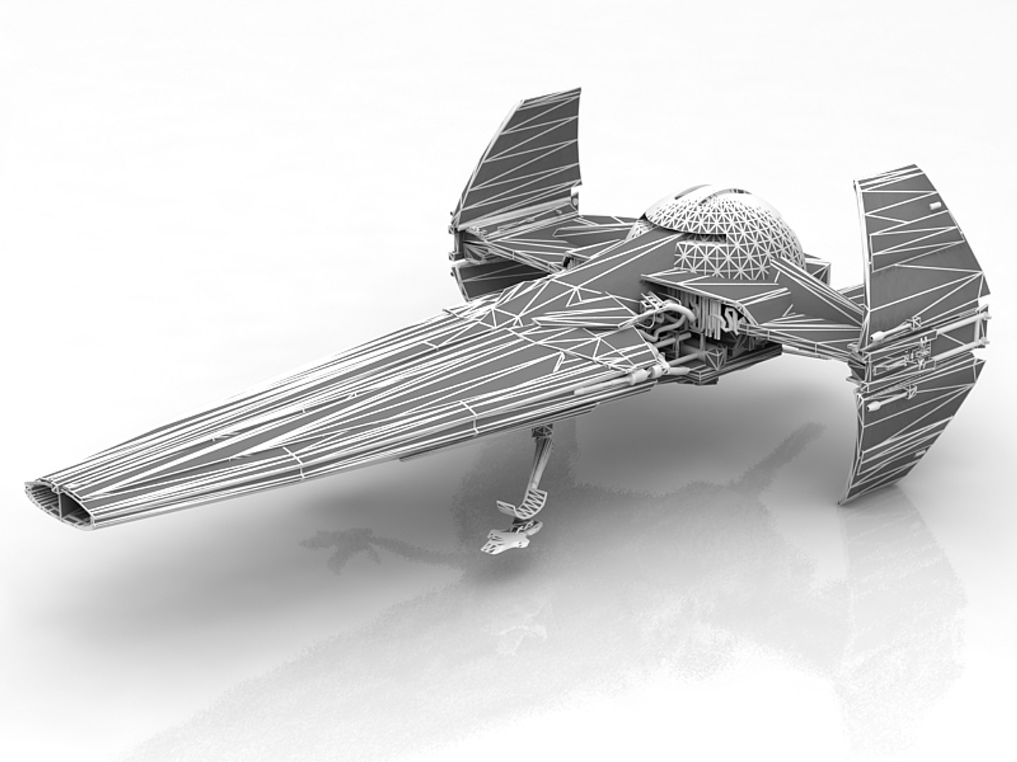 Sith Craft Spacecraft Starwars 3D Model - TurboSquid 1622889