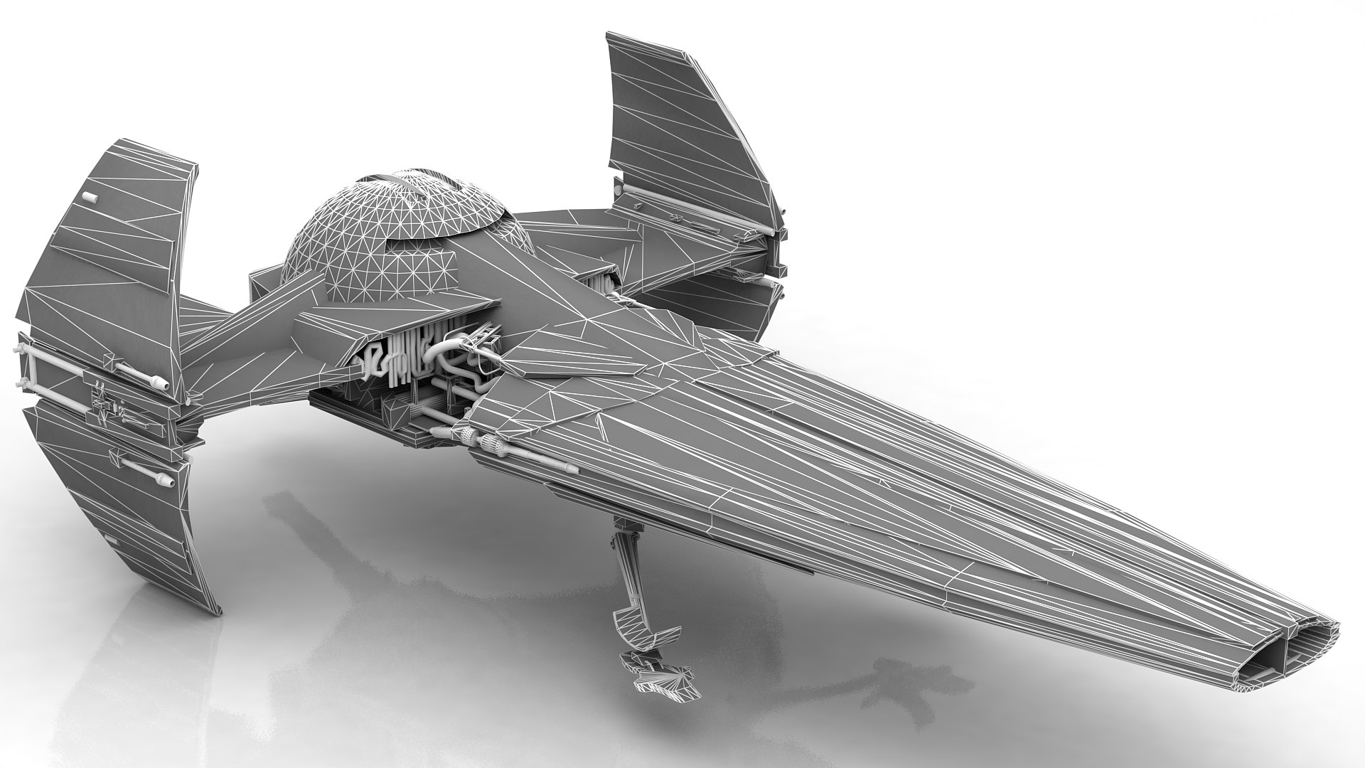 Sith Craft Spacecraft Starwars 3D Model - TurboSquid 1622889