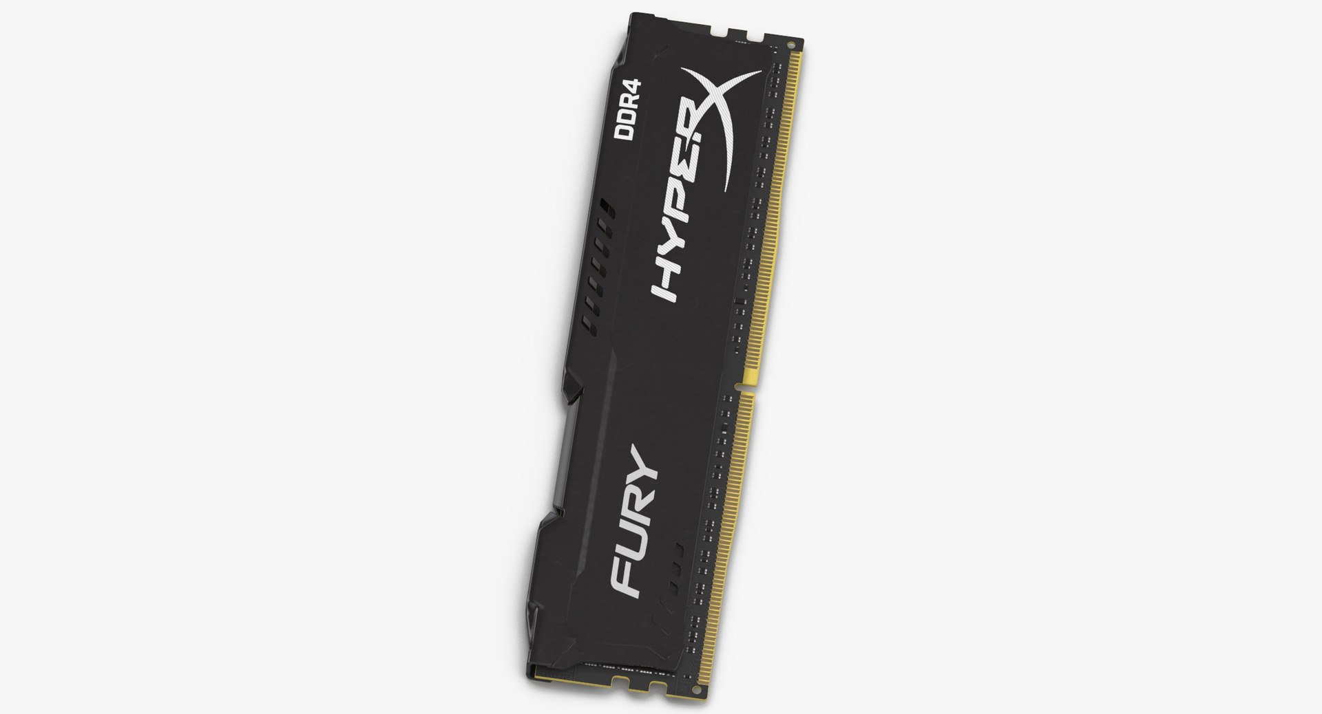 Kingston Fury Ddr4 Ram 3D Model - TurboSquid 1392183
