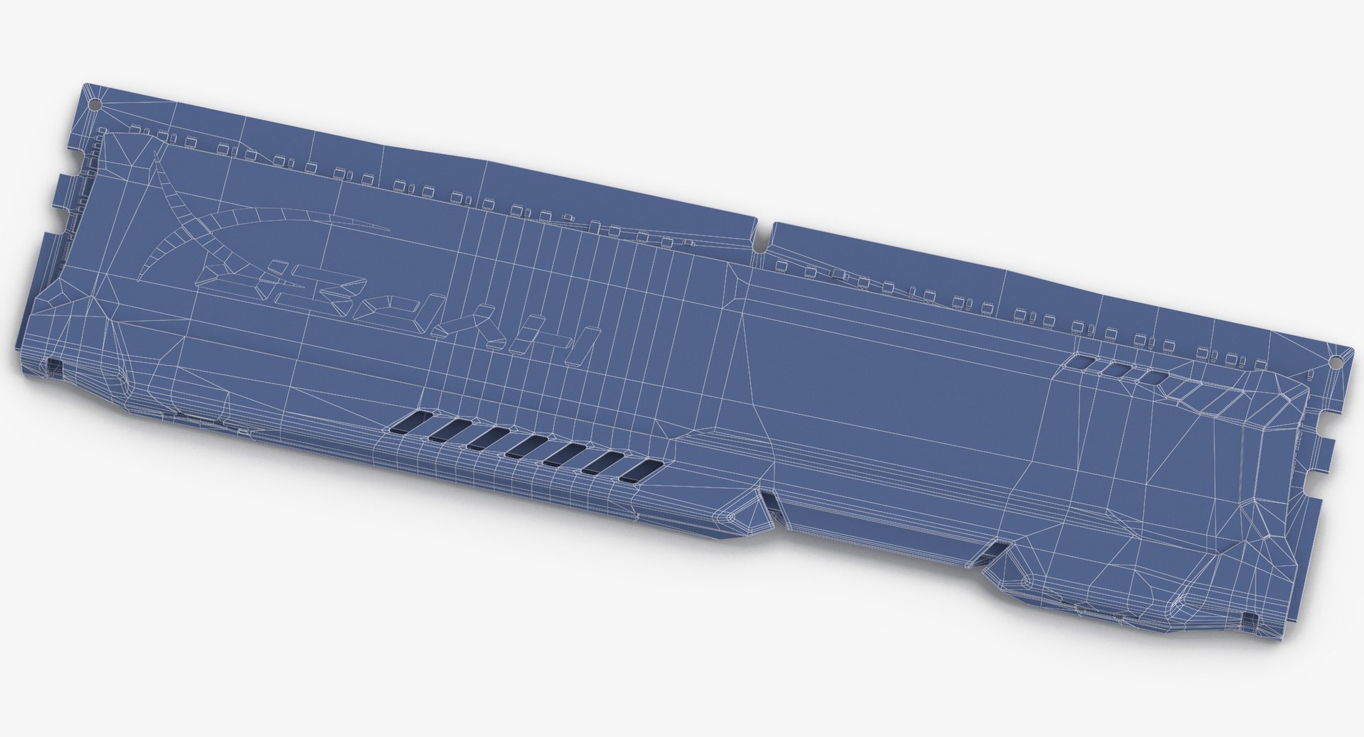 Kingston Fury Ddr4 Ram 3D Model - TurboSquid 1392183