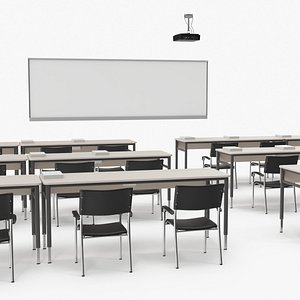 3D Classroom Models - Browse & Download Formats - TurboSquid