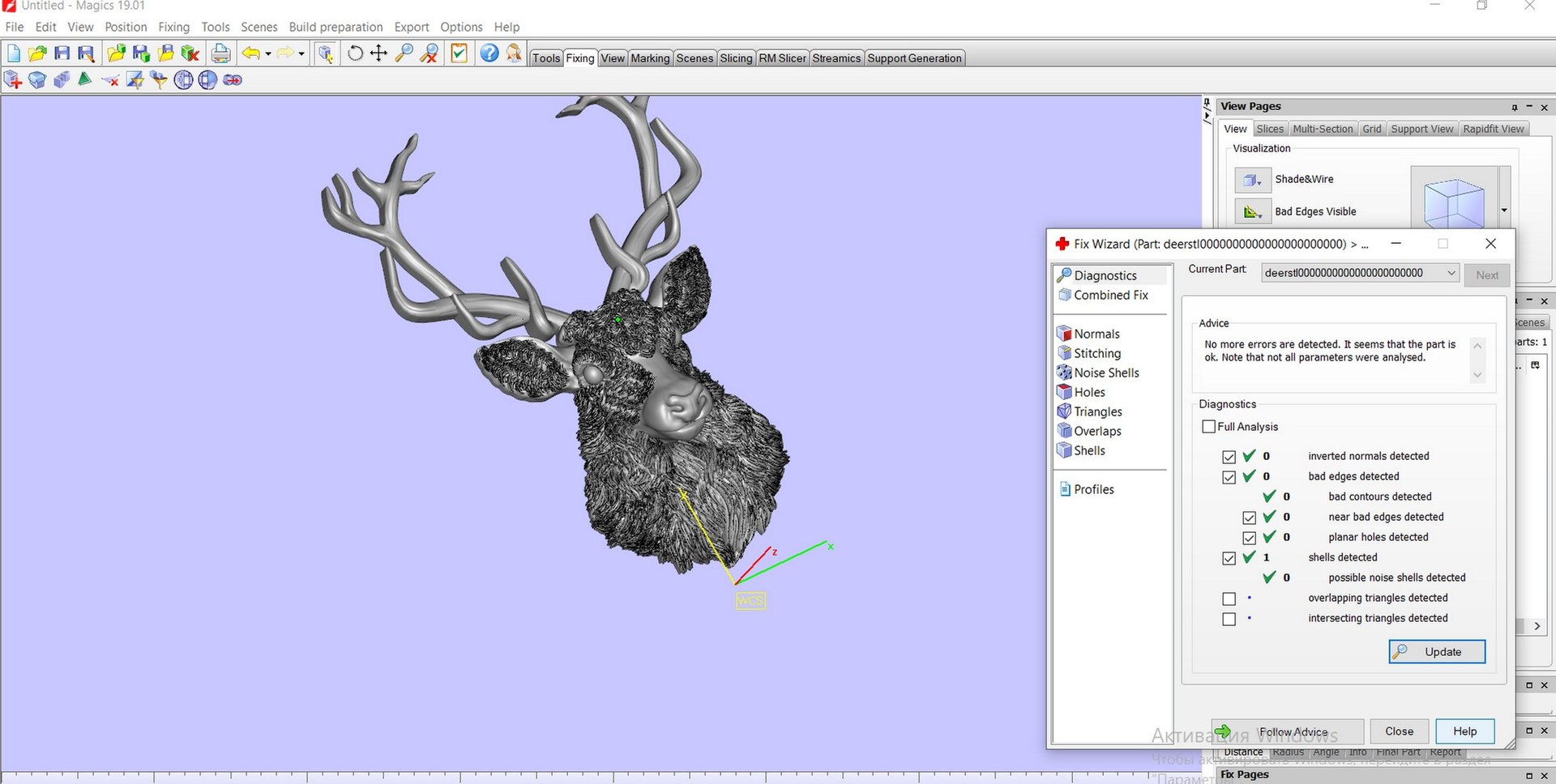 3D Deer Head Bas Relief 3D Print Model Model - TurboSquid 1876331