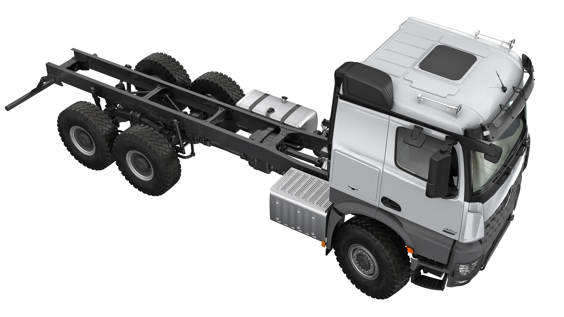 Modello 3D Mercedes Arocs Camper 6X6 - TurboSquid 1832973