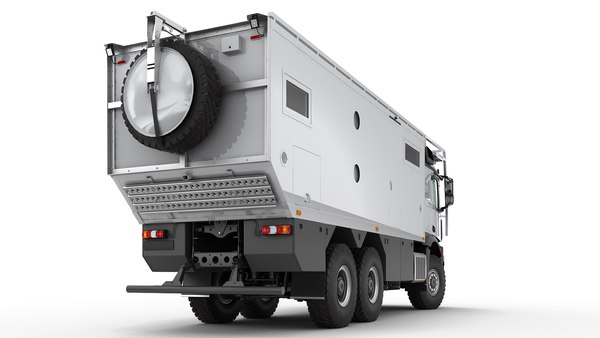 modelo 3d Mercedes Arocs Camper 6X6 - TurboSquid 1832973