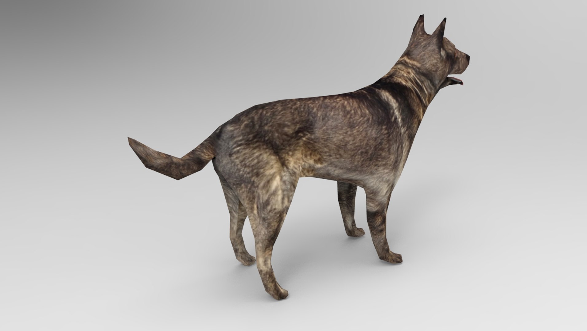 German Shepherd Dog Rigged Model | 1143366 | TurboSquid