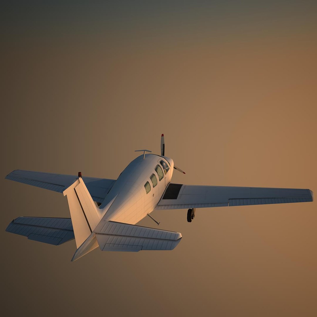 beech 36 3d model