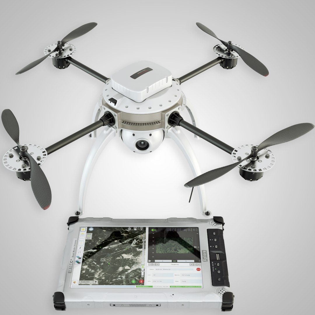 3d Modelled Drone Model
