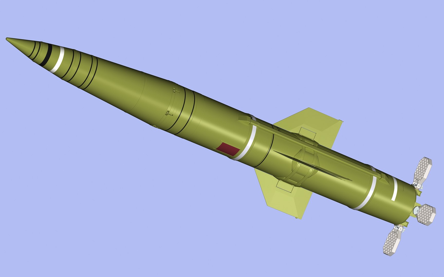 3D Model 9M79-1 Tochka-U Missile - TurboSquid 1946801