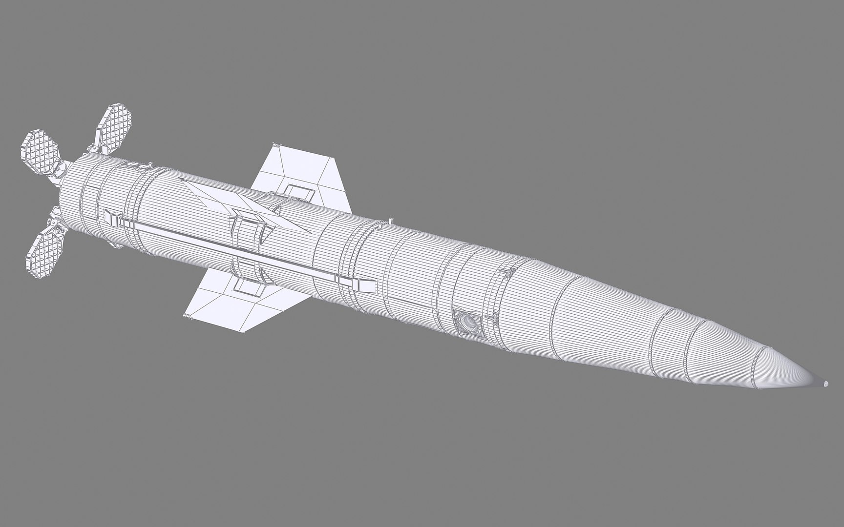 3D Model 9M79-1 Tochka-U Missile - TurboSquid 1946801