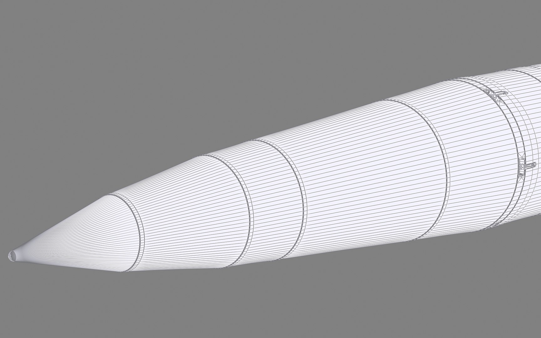 3D Model 9M79-1 Tochka-U Missile - TurboSquid 1946801